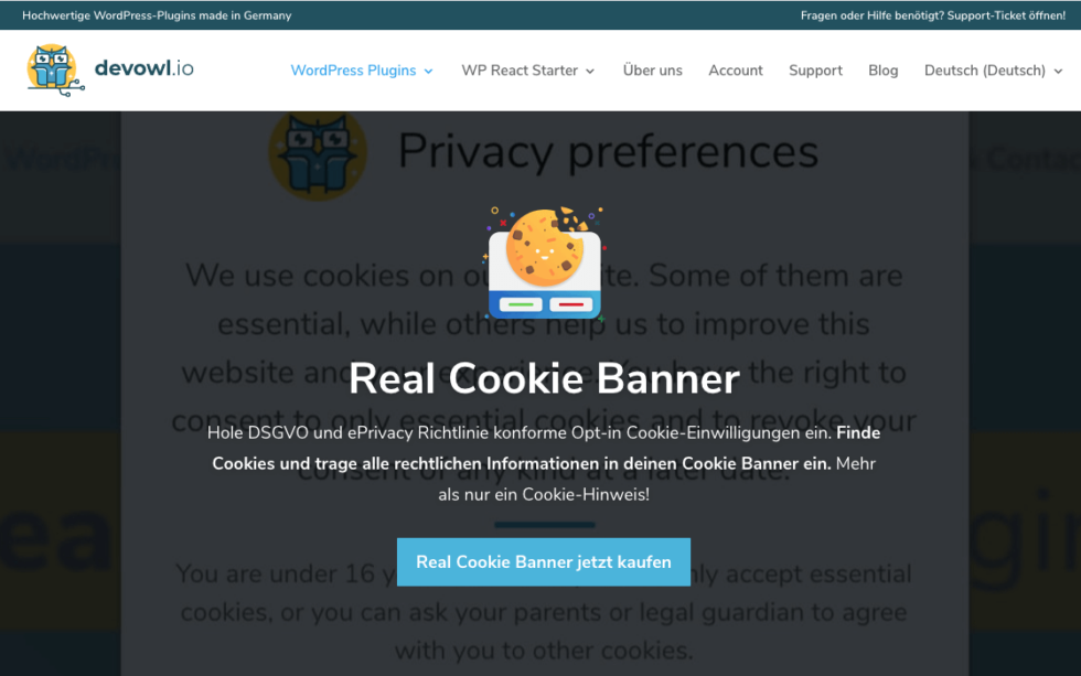 [Vergleich] Die fünf besten WordPress Cookie Plugins